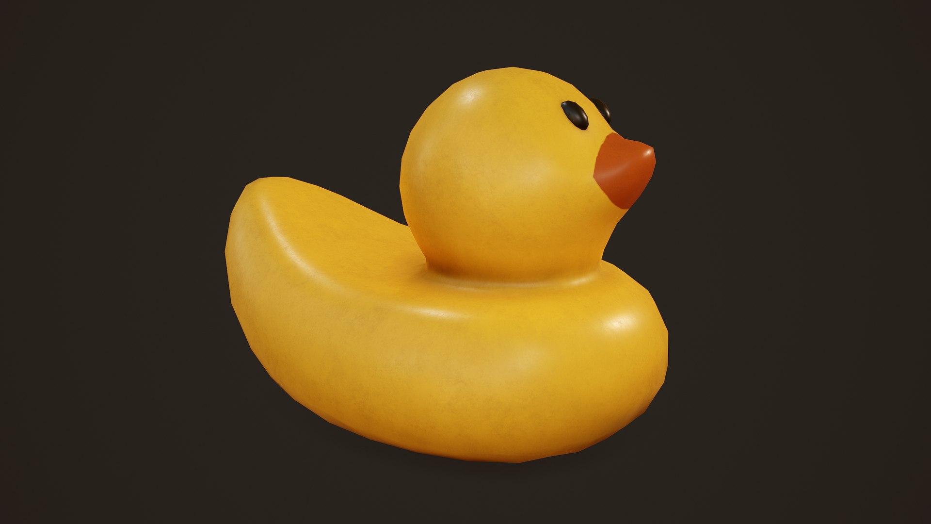 Rubber Duck - PBR Game Ready Model - TurboSquid 2001526
