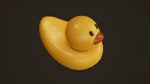 Rubber Duck - PBR Game Ready model - TurboSquid 2001526