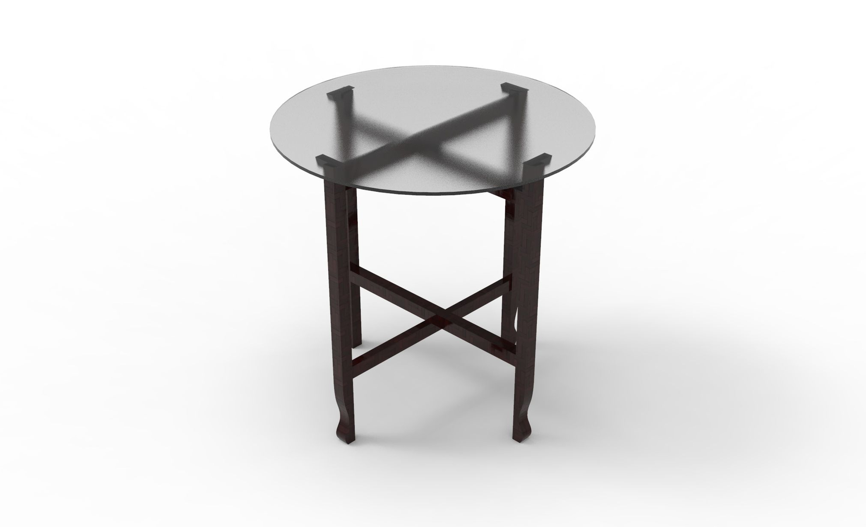 Round Table 3D Model - TurboSquid 2019134