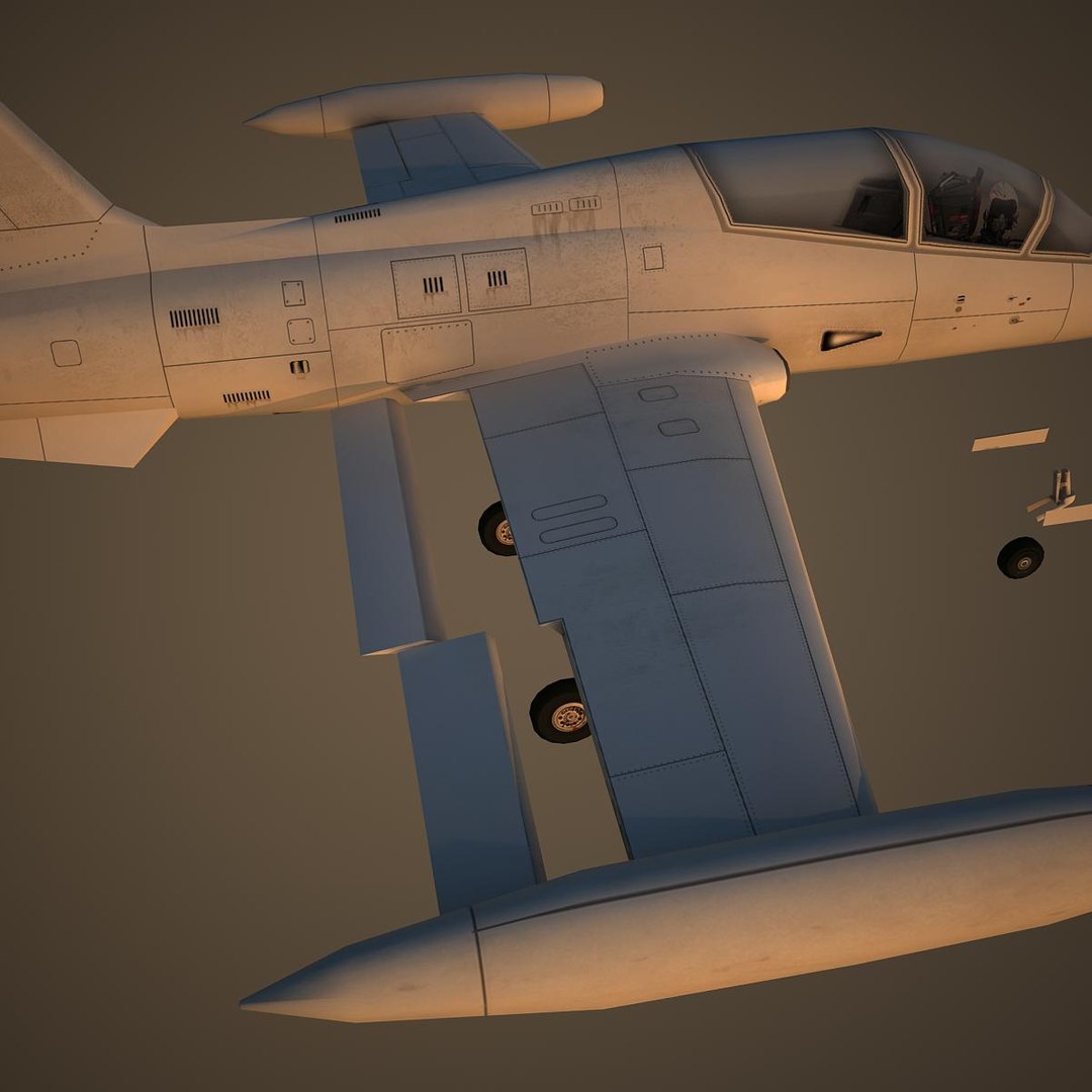 3d Model Aermacchi Mb-339 Air
