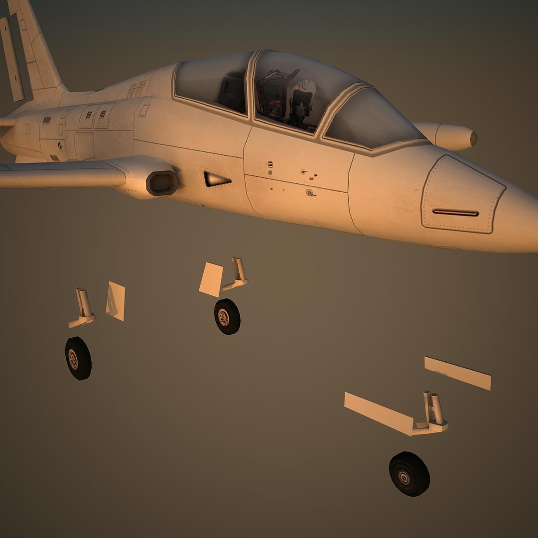 3d Model Aermacchi Mb-339 Air