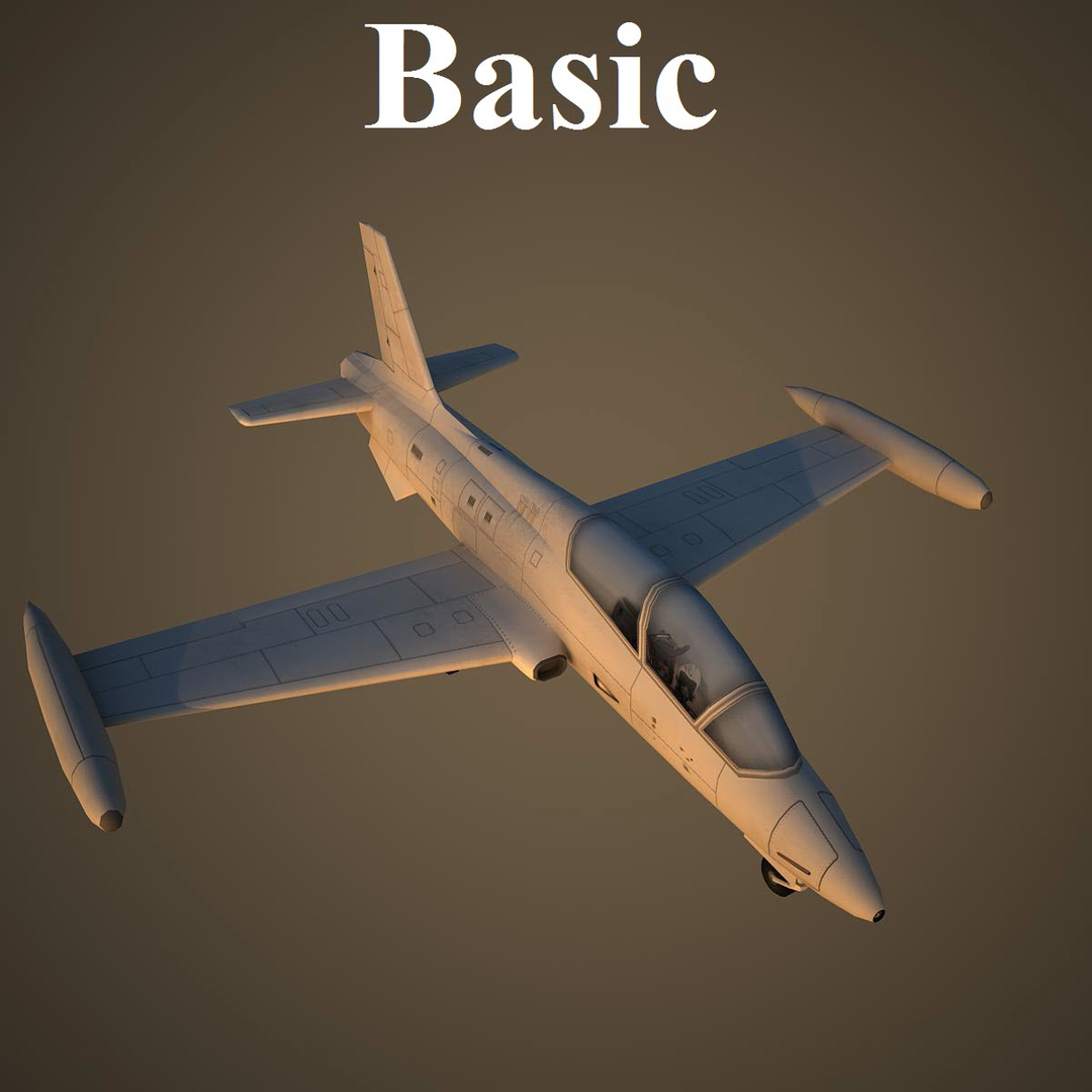 3d Model Aermacchi Mb-339 Air