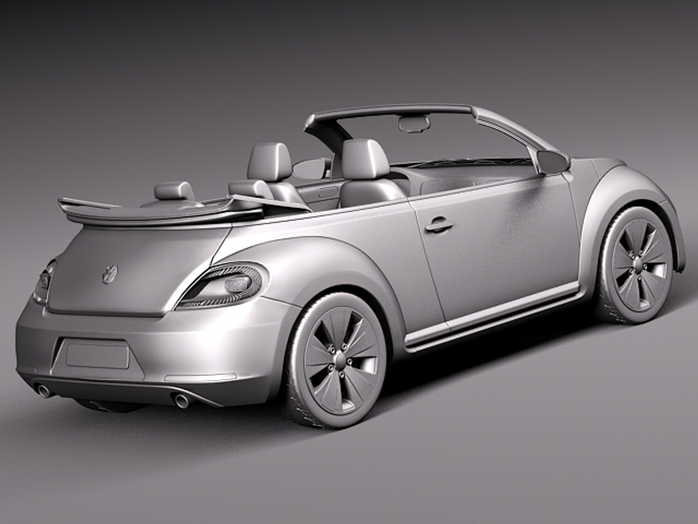 lwo volkswagen beetle convertible car