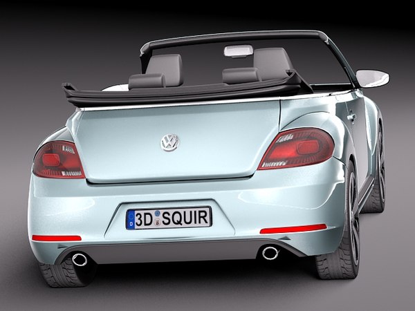 lwo volkswagen beetle convertible car