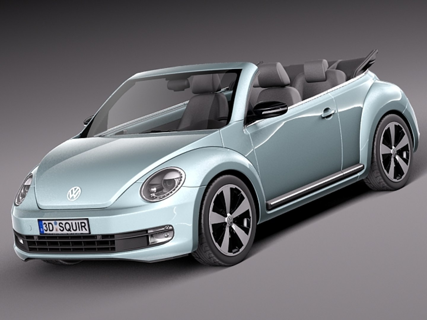 lwo volkswagen beetle convertible car