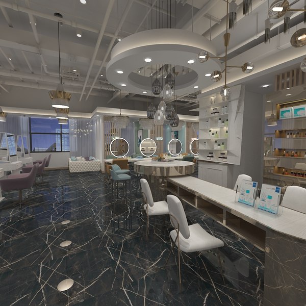 Beauty Salon 3D Models for Download | TurboSquid