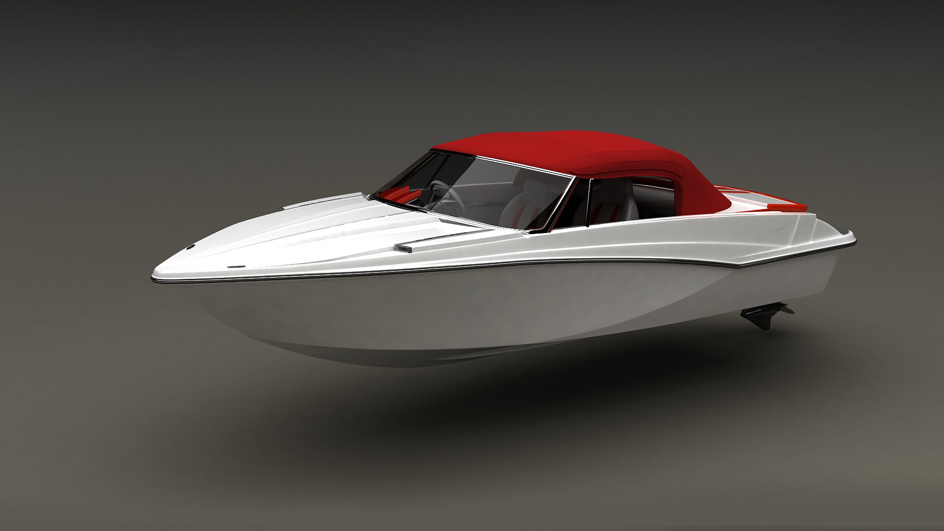 3D small speedboat 17 ft model - TurboSquid 1979065