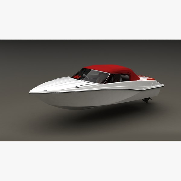 3D small speedboat 17 ft model - TurboSquid 1979065