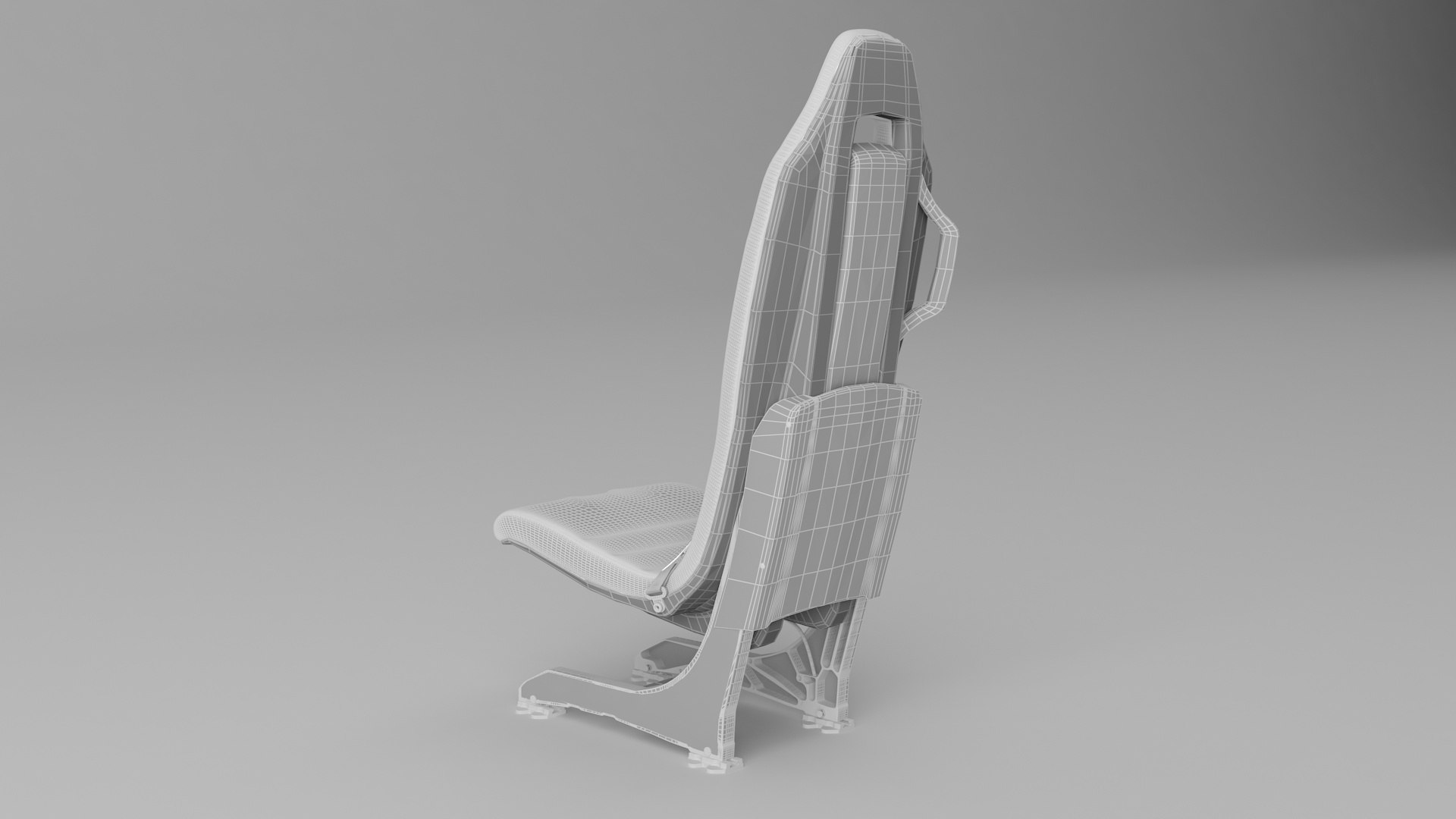 3D Model H130 Helicopter Seat - TurboSquid 1761481