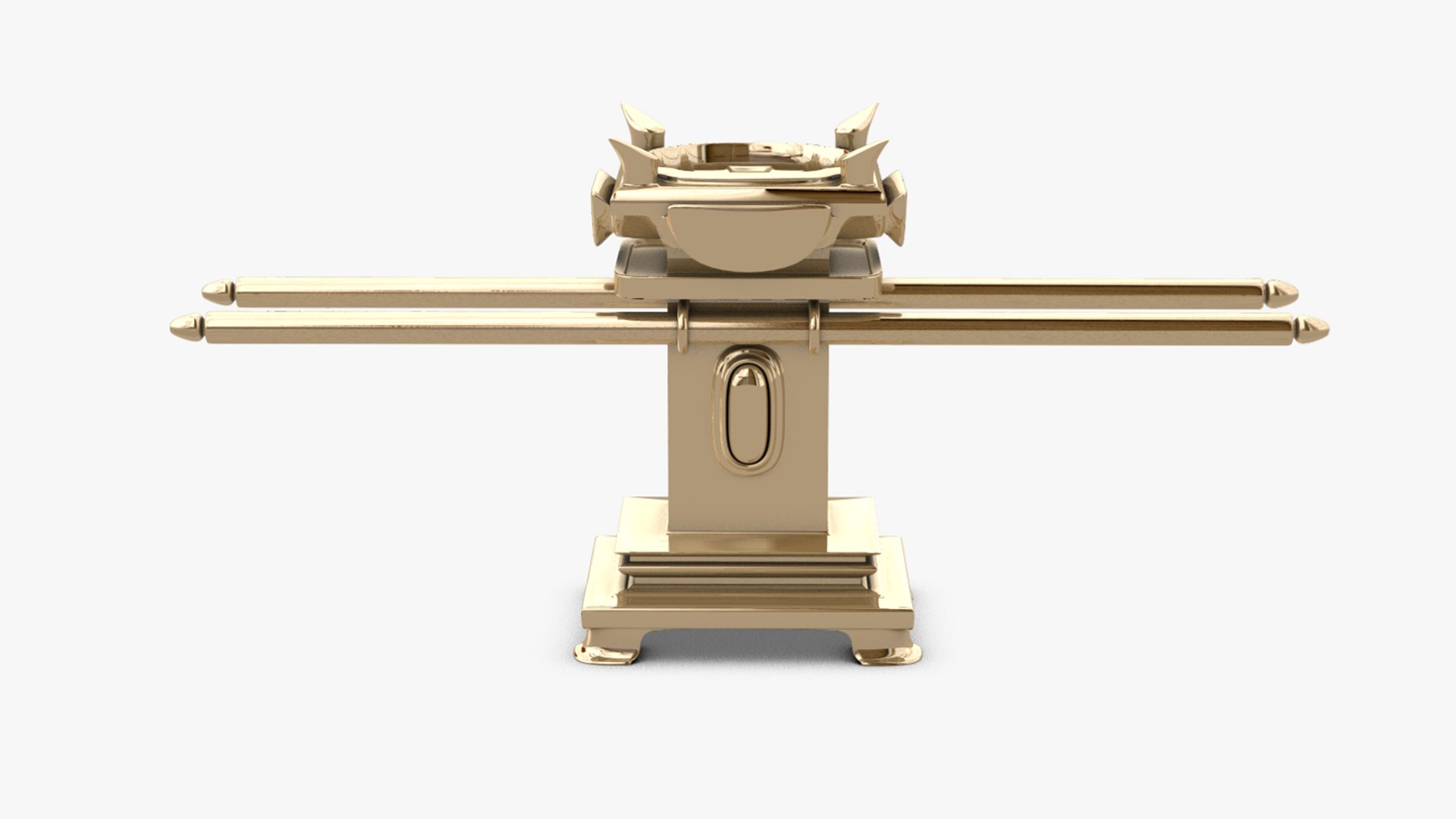 C4d Golden Altar Incense Tabernacle