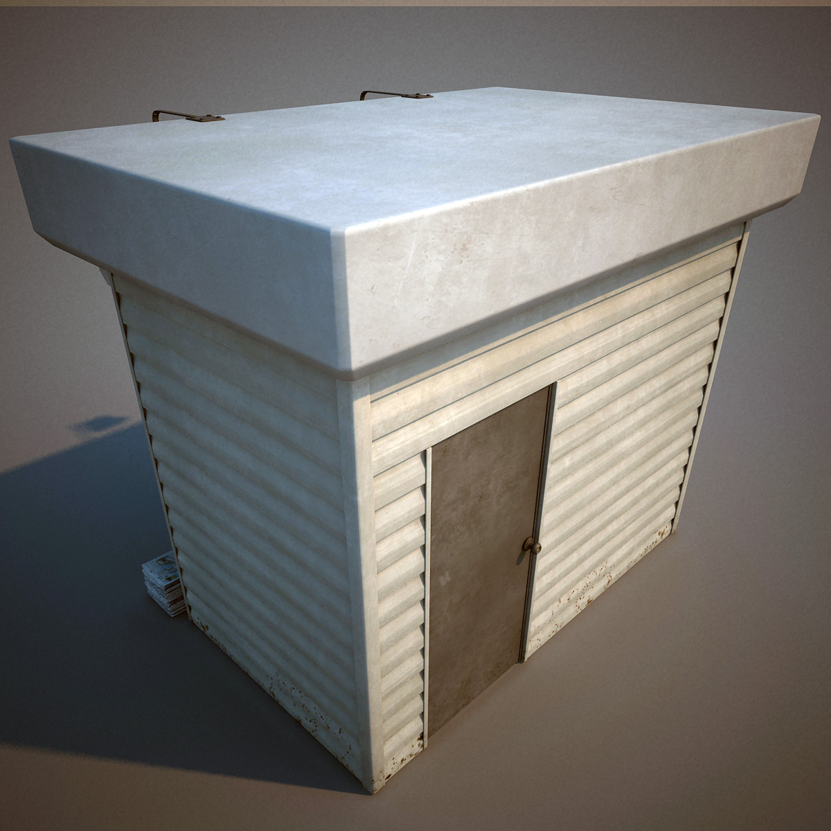 newspapers shop 3d model