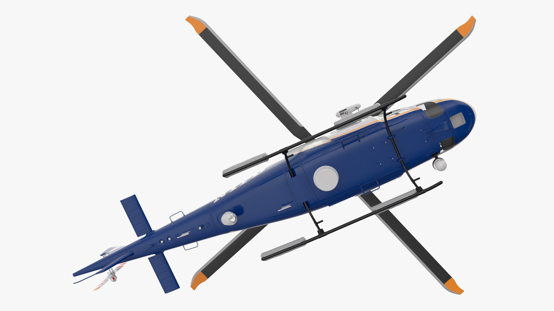 3D Police Helicopter AgustaWestland AW119 Koala Model - TurboSquid 2167293
