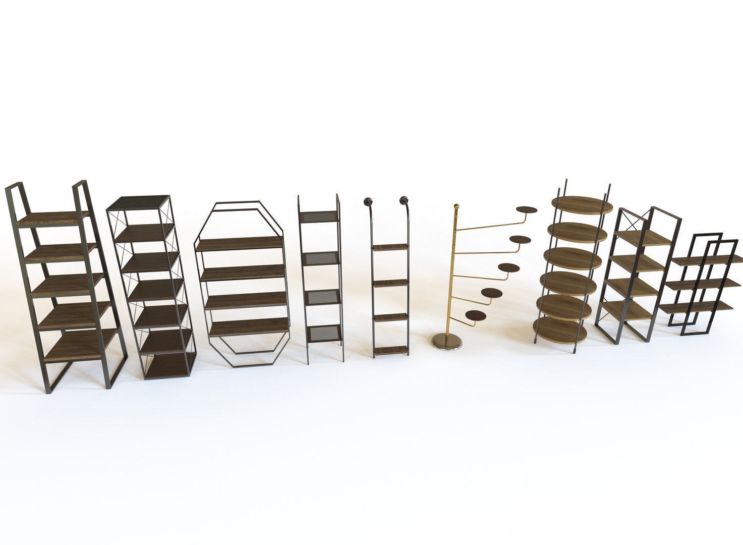 Bookcase Bundle 3D Model 3D Model - TurboSquid 1877245