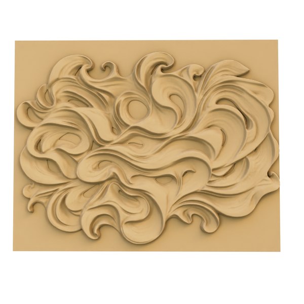 modelo 3d Conjunto de decoración de pared con paneles modernos Mural de ...