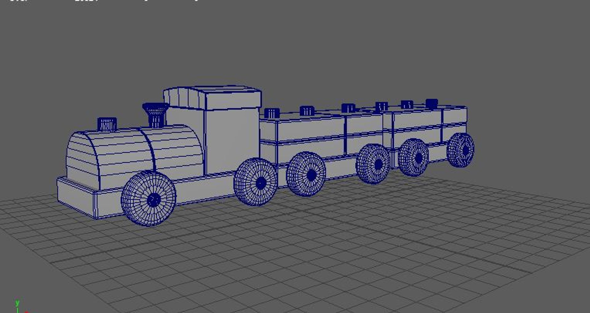 3D Model Toy Train 3D Model - TurboSquid 2362090