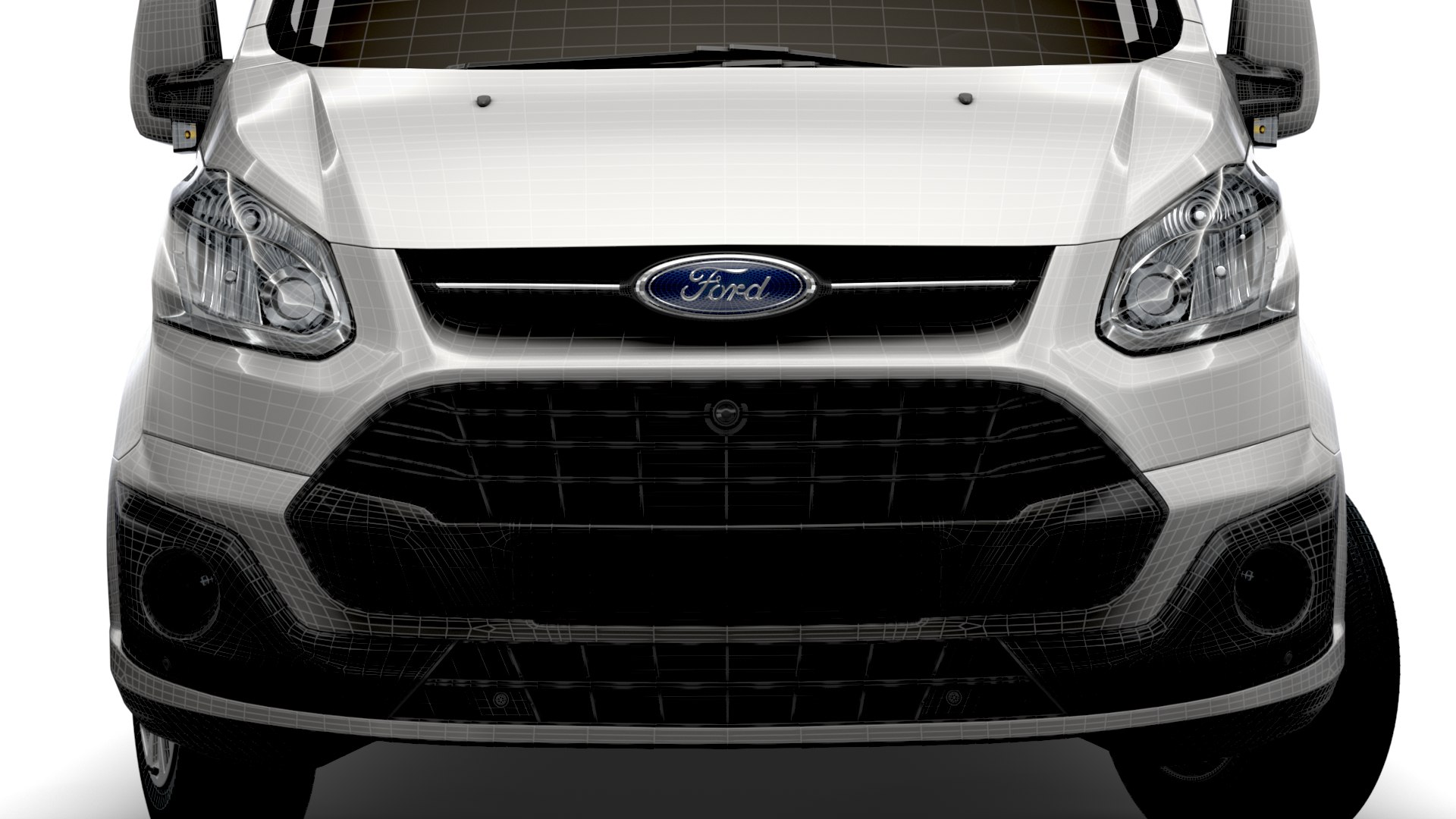 3D Ford Transit Custom L2H2 2016 Model - TurboSquid 2044999