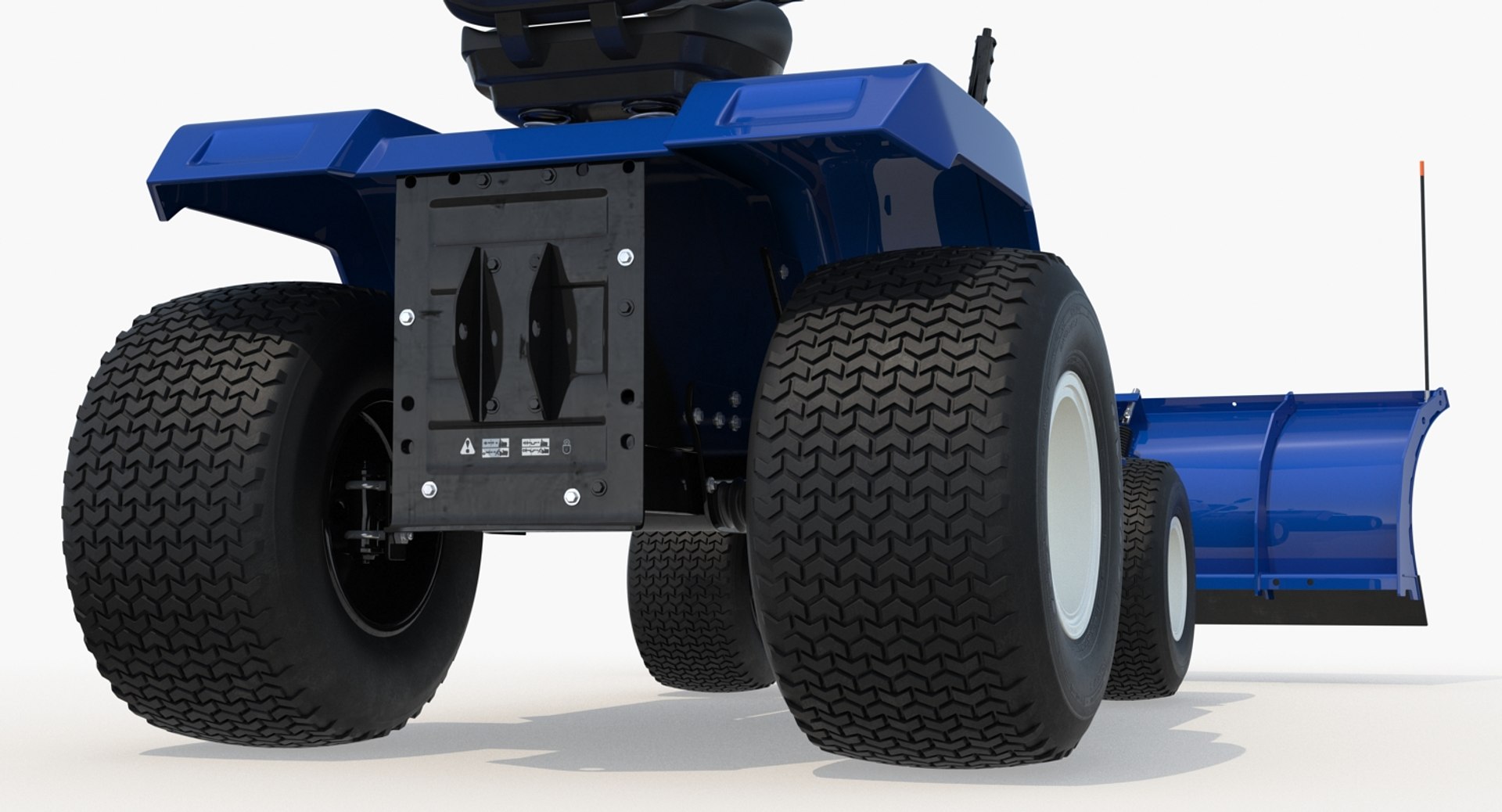 3D Model Tractor Snow Plow - TurboSquid 1280640