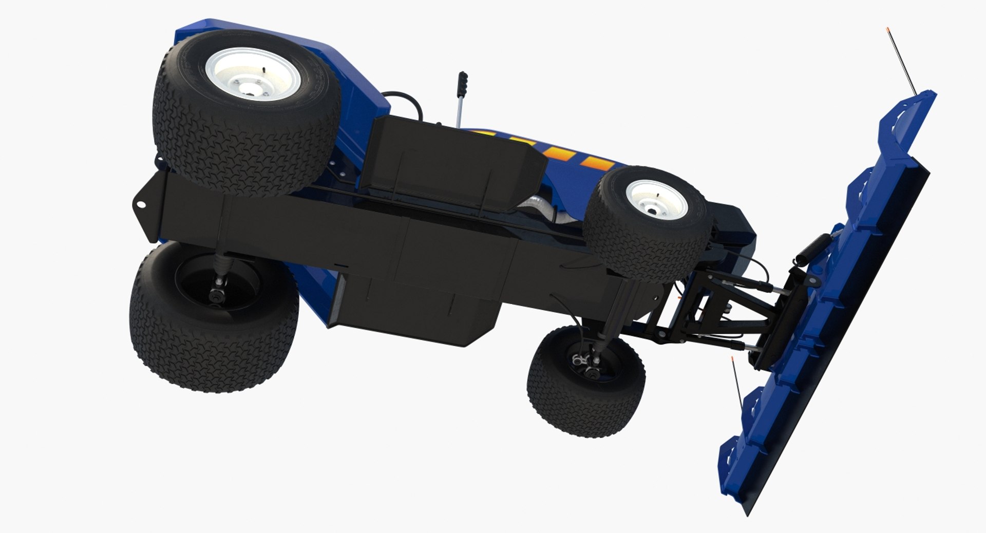 3D Model Tractor Snow Plow - TurboSquid 1280640