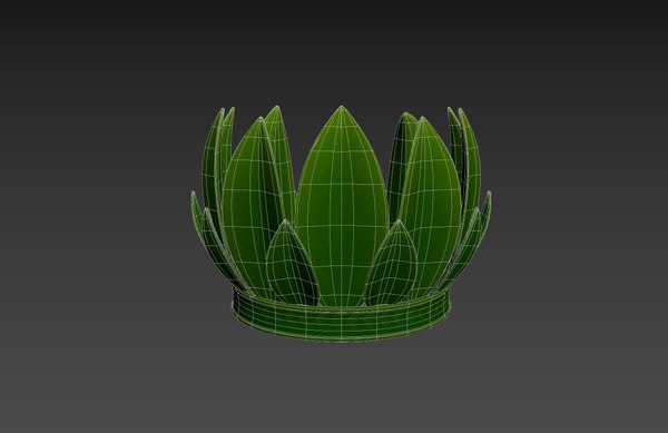 3D Leaf Crown - TurboSquid 1822863