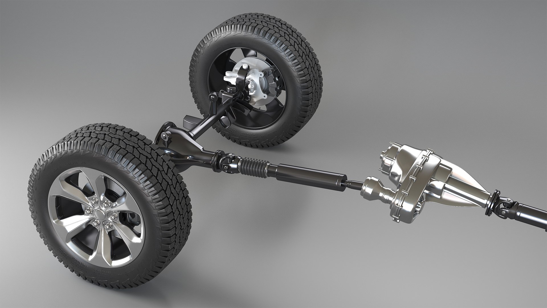 4x4 Chassis 3D Model - TurboSquid 1464077