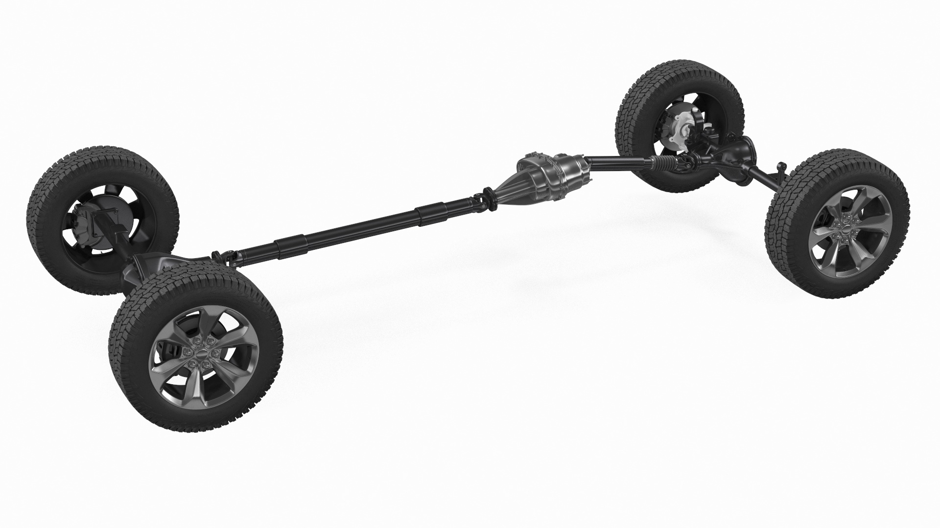 4x4 Chassis 3D Model - TurboSquid 1464077