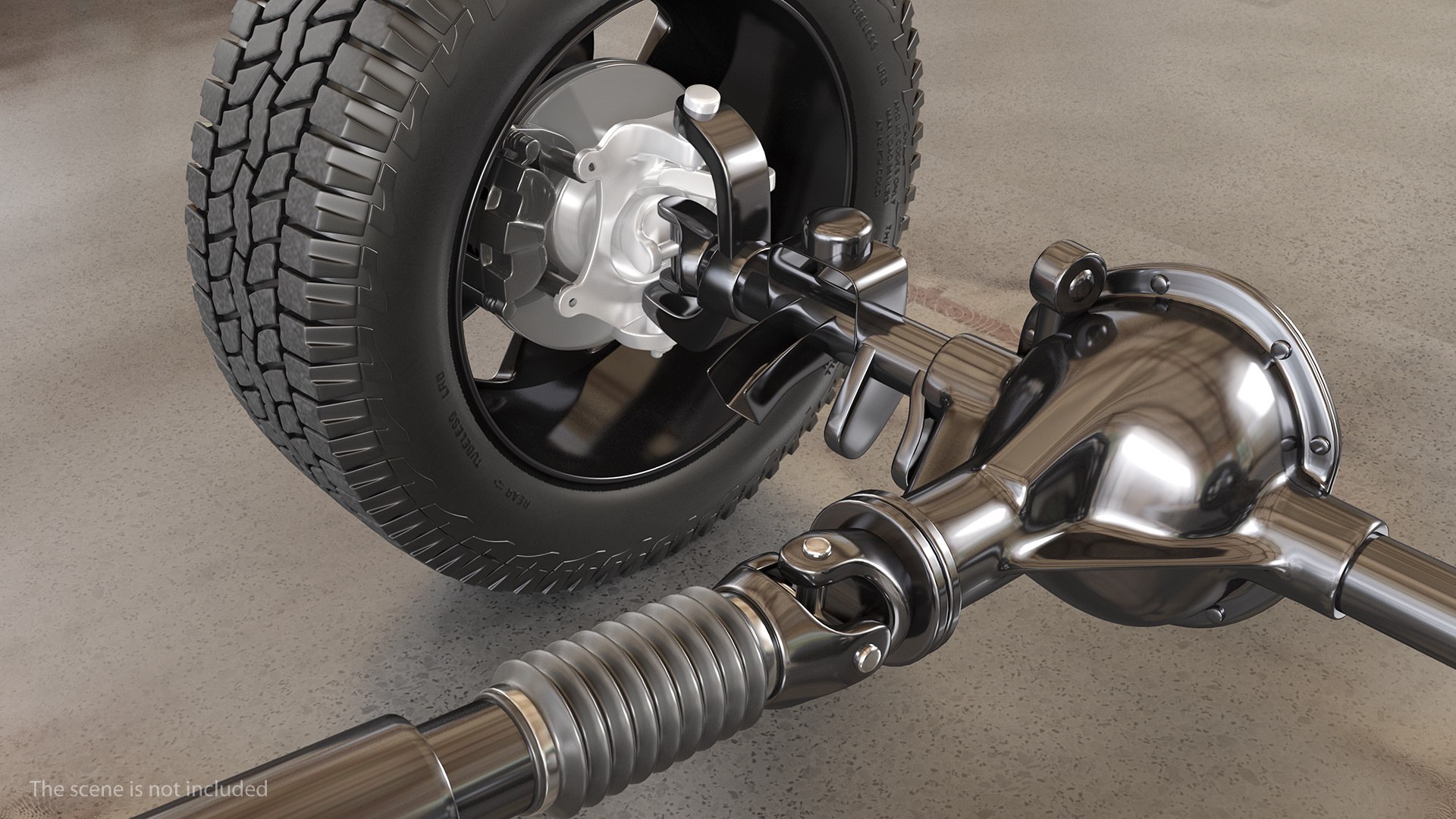 4x4 Chassis 3D Model - TurboSquid 1464077