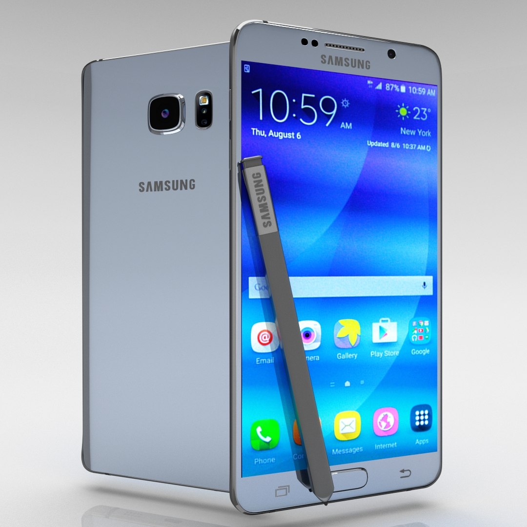 Samsung Galaxy Note 5 Obj