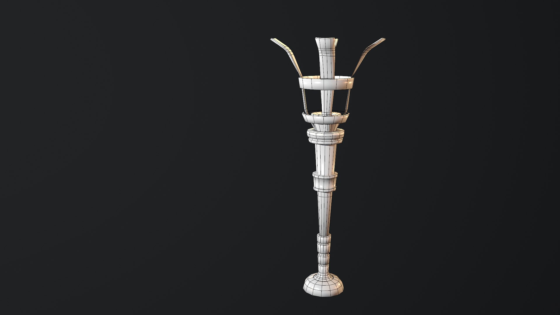 Medieval Torch Model - TurboSquid 2006556