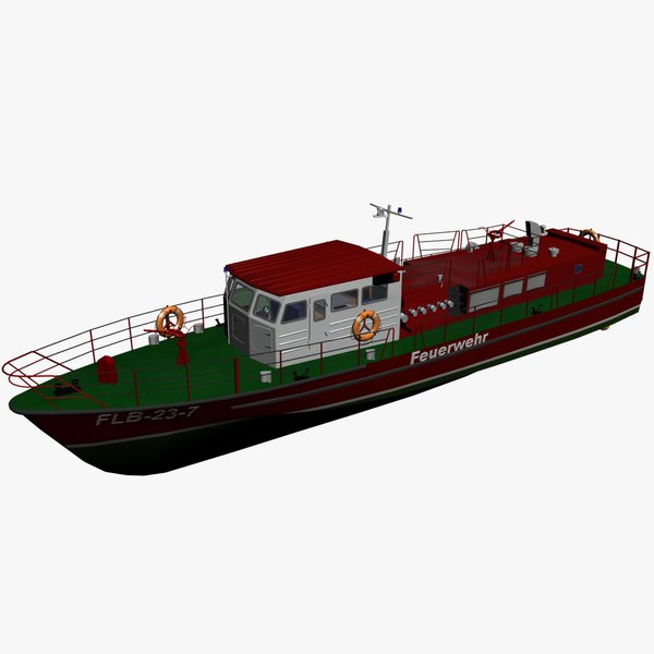 3D Fire-Boat Models | TurboSquid
