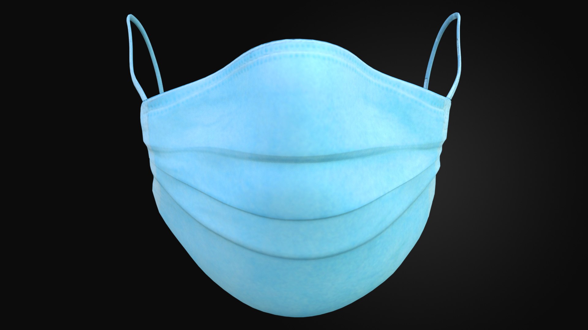 Face Mask Surgical 3D - TurboSquid 1989244