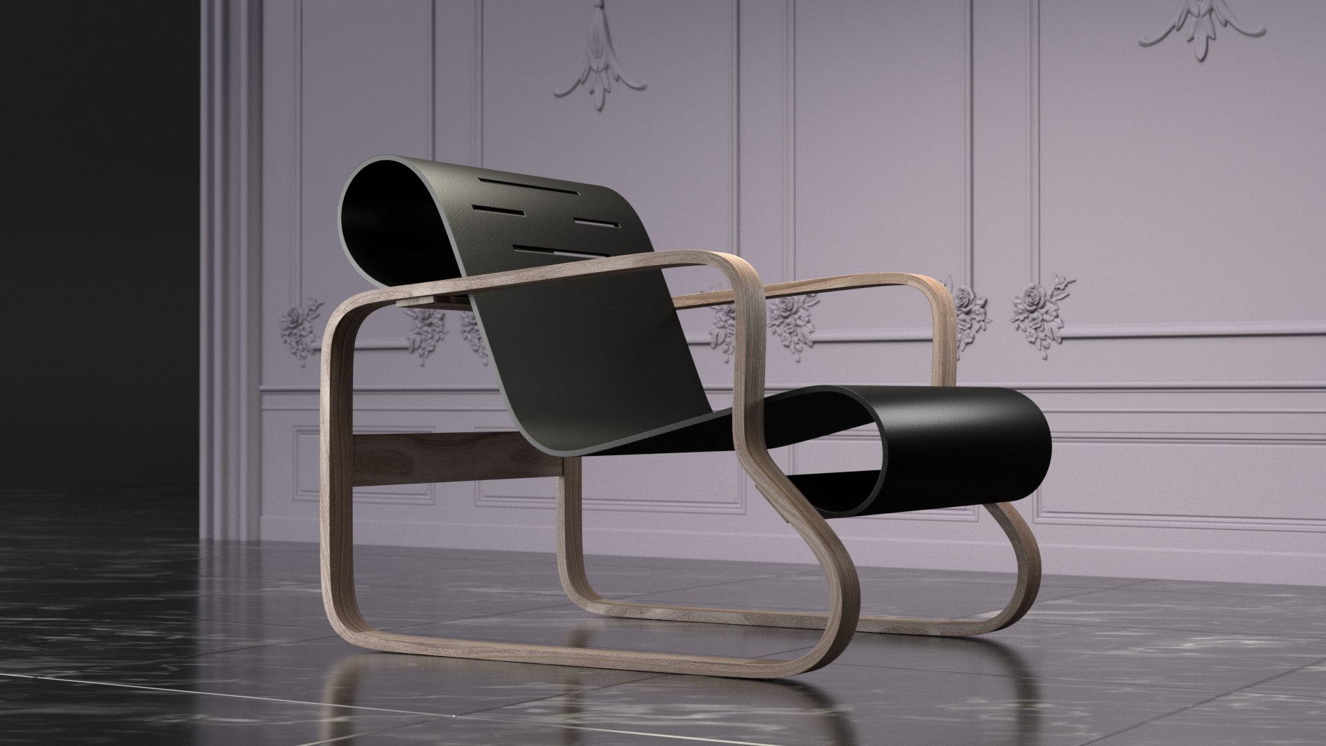 Paimio Chair By Alvar Aalto Model - TurboSquid 1917976