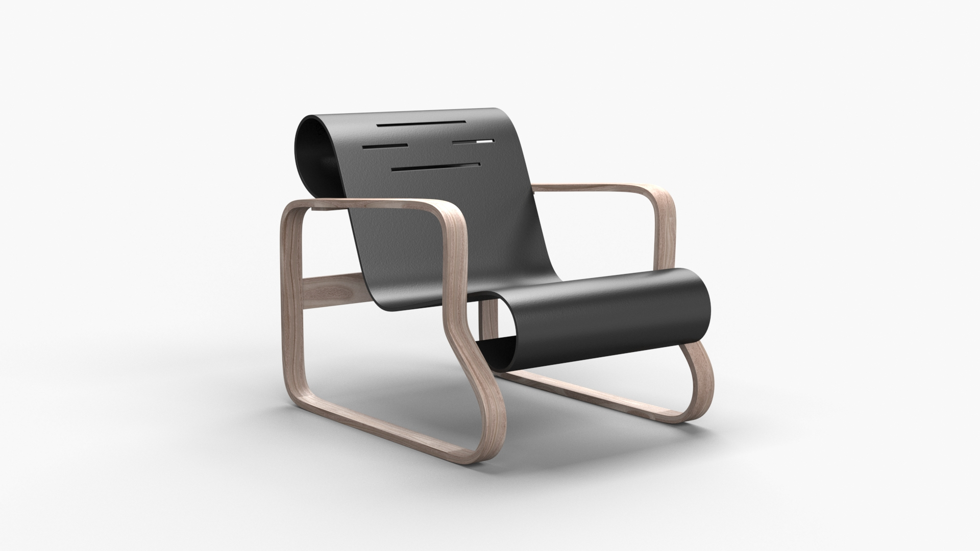 Paimio Chair By Alvar Aalto Model - TurboSquid 1917976