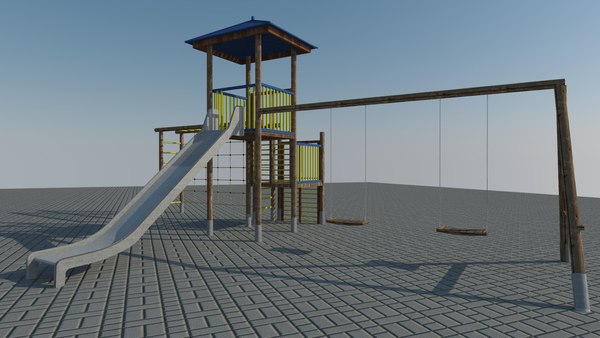 Playground SketchUp Models for Download | TurboSquid