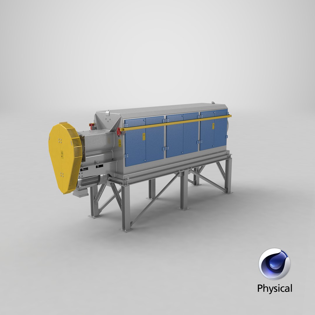 3D Disintegrator Separator Model - TurboSquid 1988219