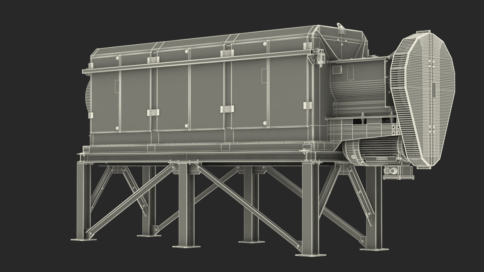 3D Disintegrator Separator Model - TurboSquid 1988219