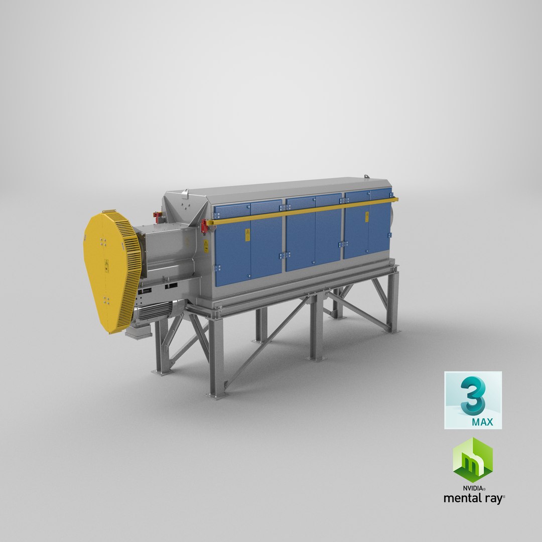 3D Disintegrator Separator Model - TurboSquid 1988219