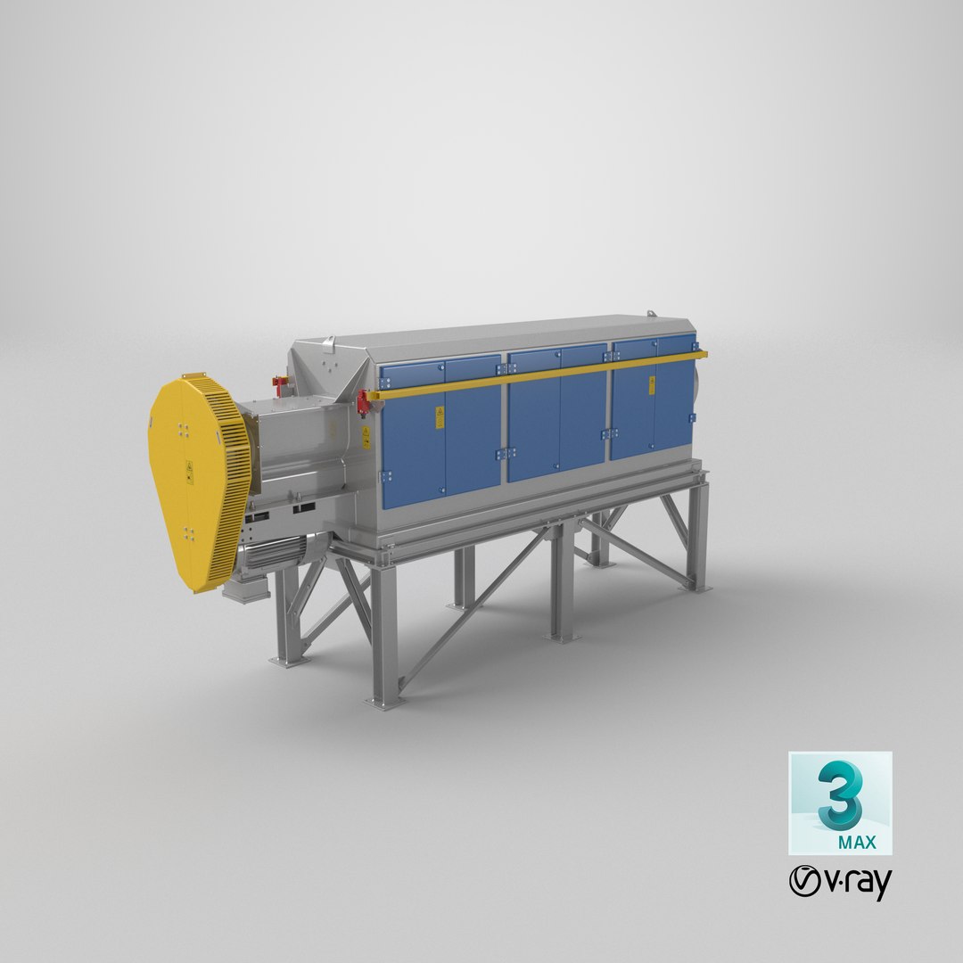 3D Disintegrator Separator Model - TurboSquid 1988219