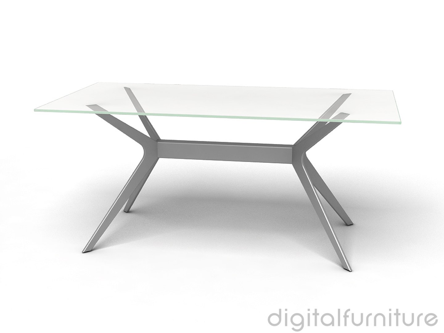 dining table 3d dxf