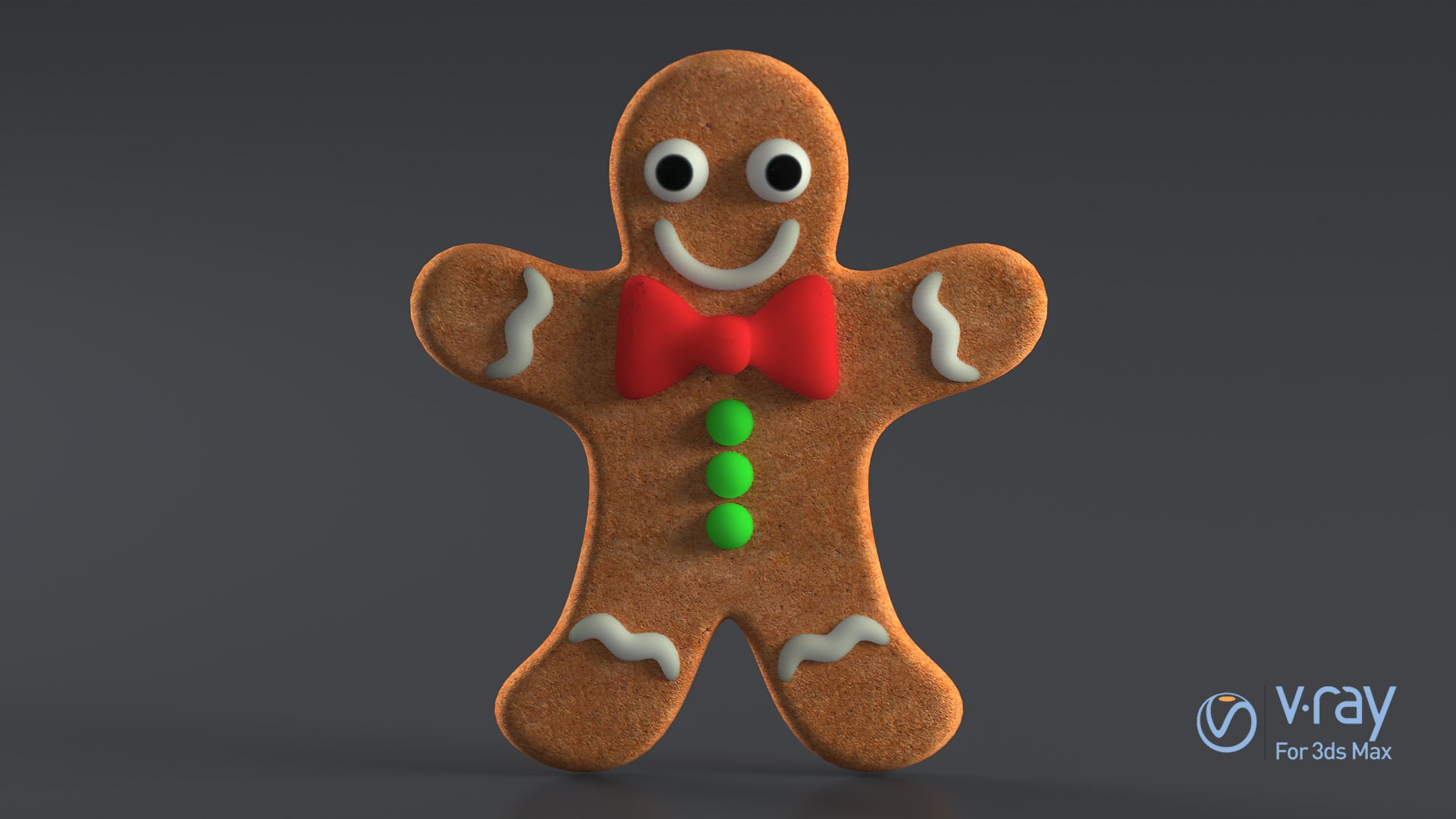 Gingerbread man 3D model - TurboSquid 1480641