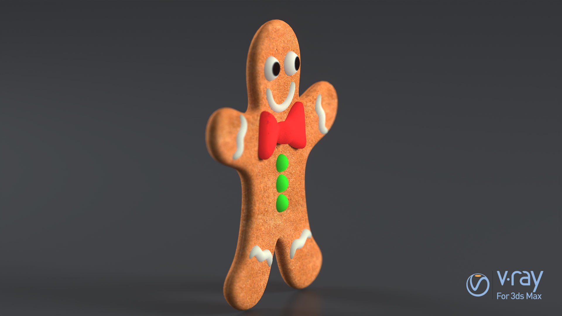 Gingerbread man 3D model - TurboSquid 1480641