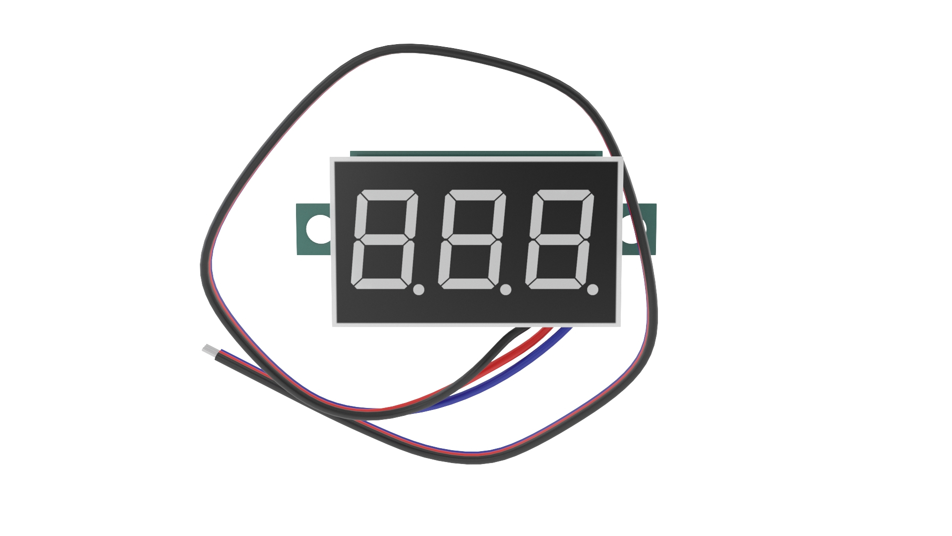 Digital Voltmeter 3D Model - TurboSquid 1605439