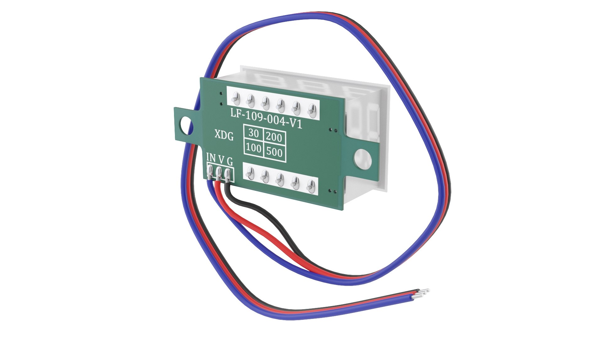 Digital Voltmeter 3D Model - TurboSquid 1605439