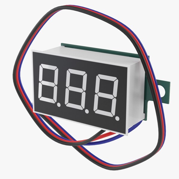 Voltmeter 3D Models for Download | TurboSquid