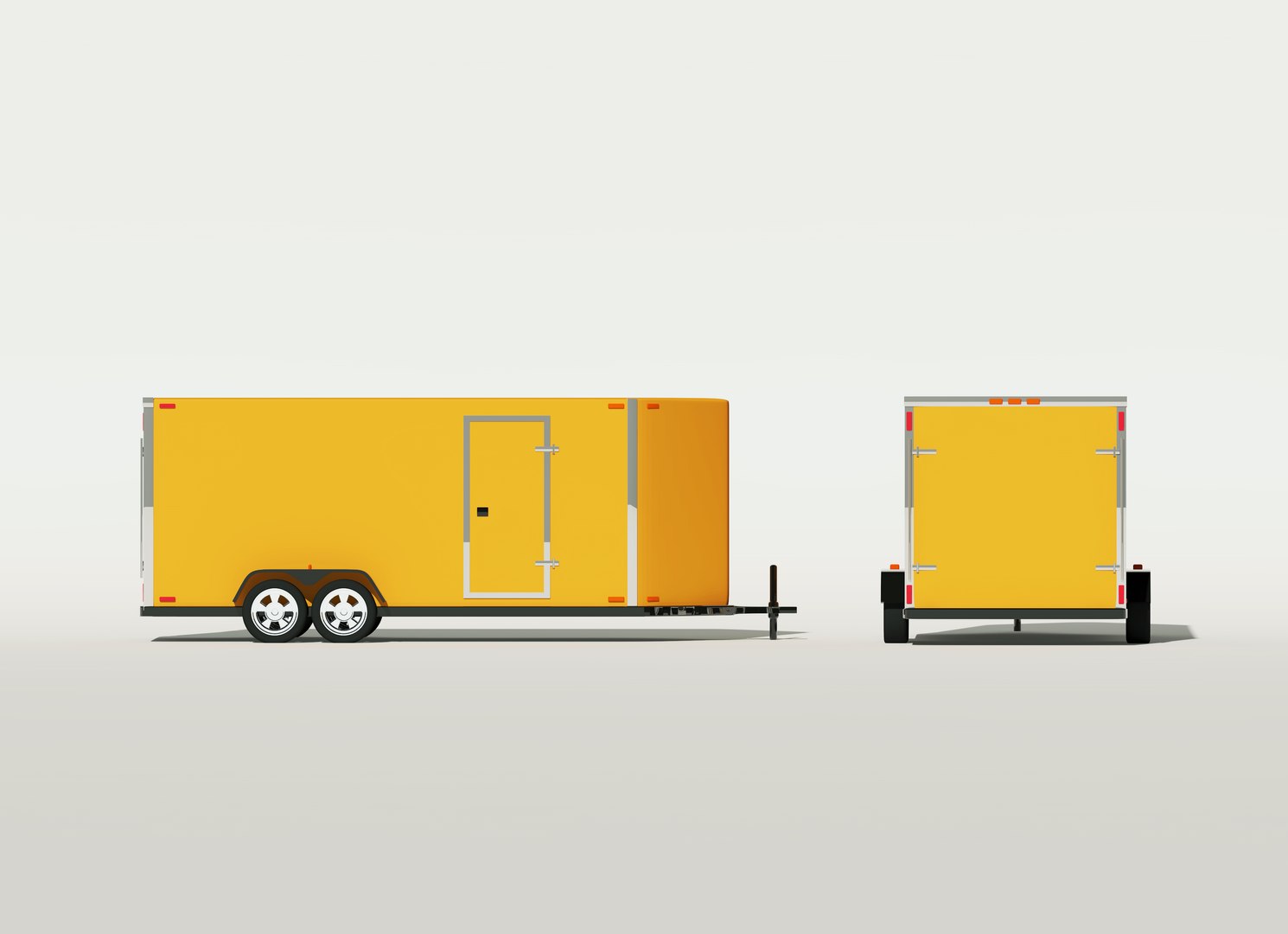 Trailor 3D Model - TurboSquid 1222010