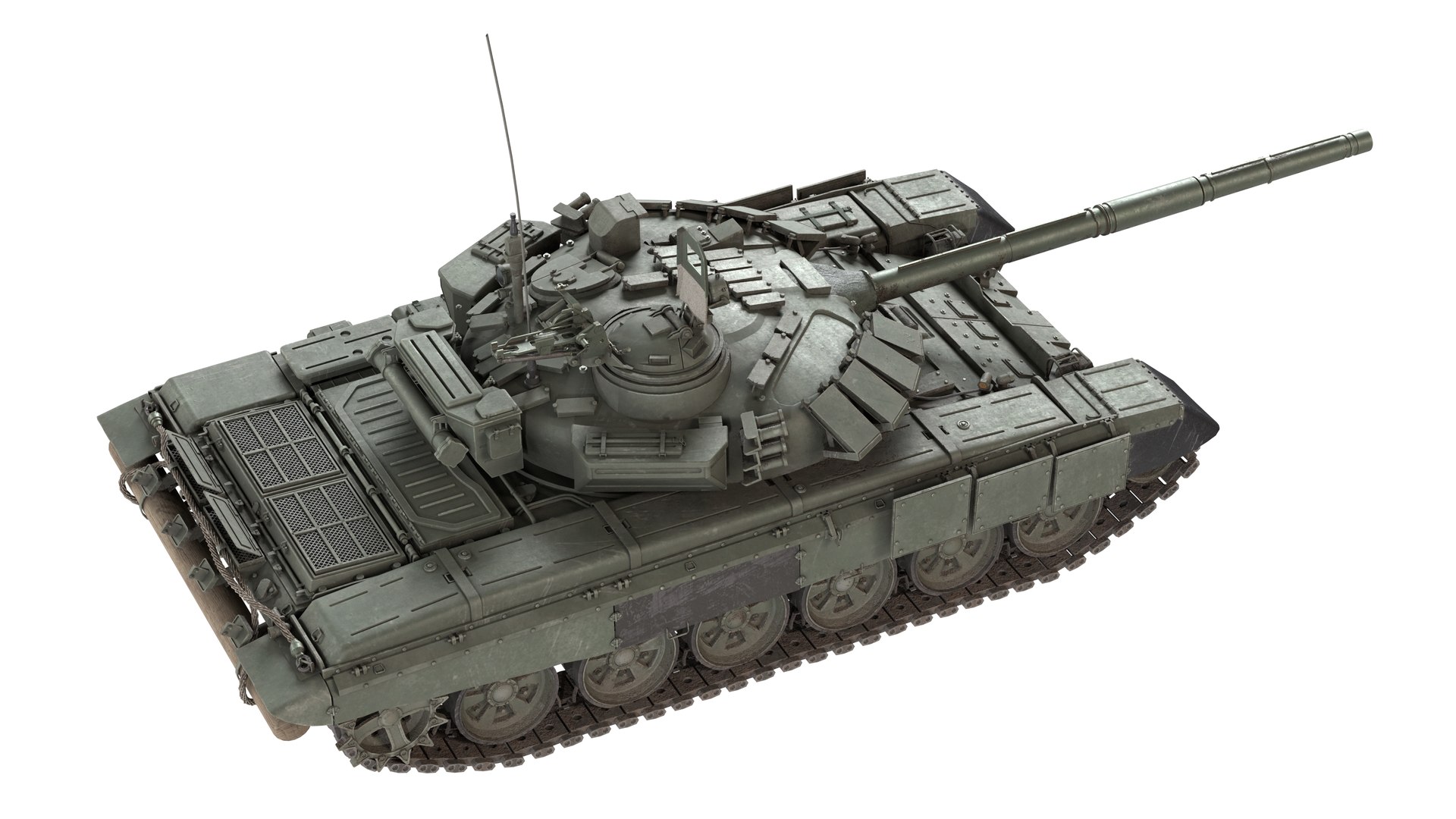 3D T 72 B3 Main Battle Tank Model - TurboSquid 2273267