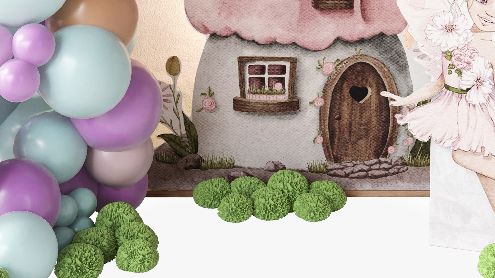 Children Arch With Balloons And Toys Model - TurboSquid 2253689