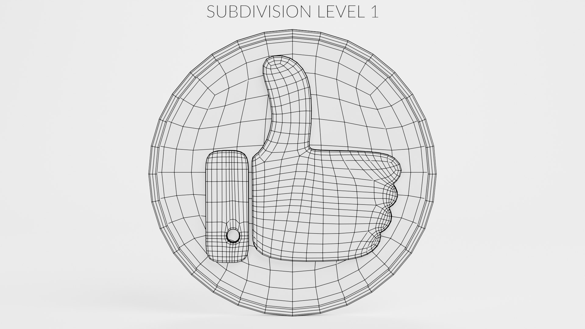 3D Like Icon - TurboSquid 2308718