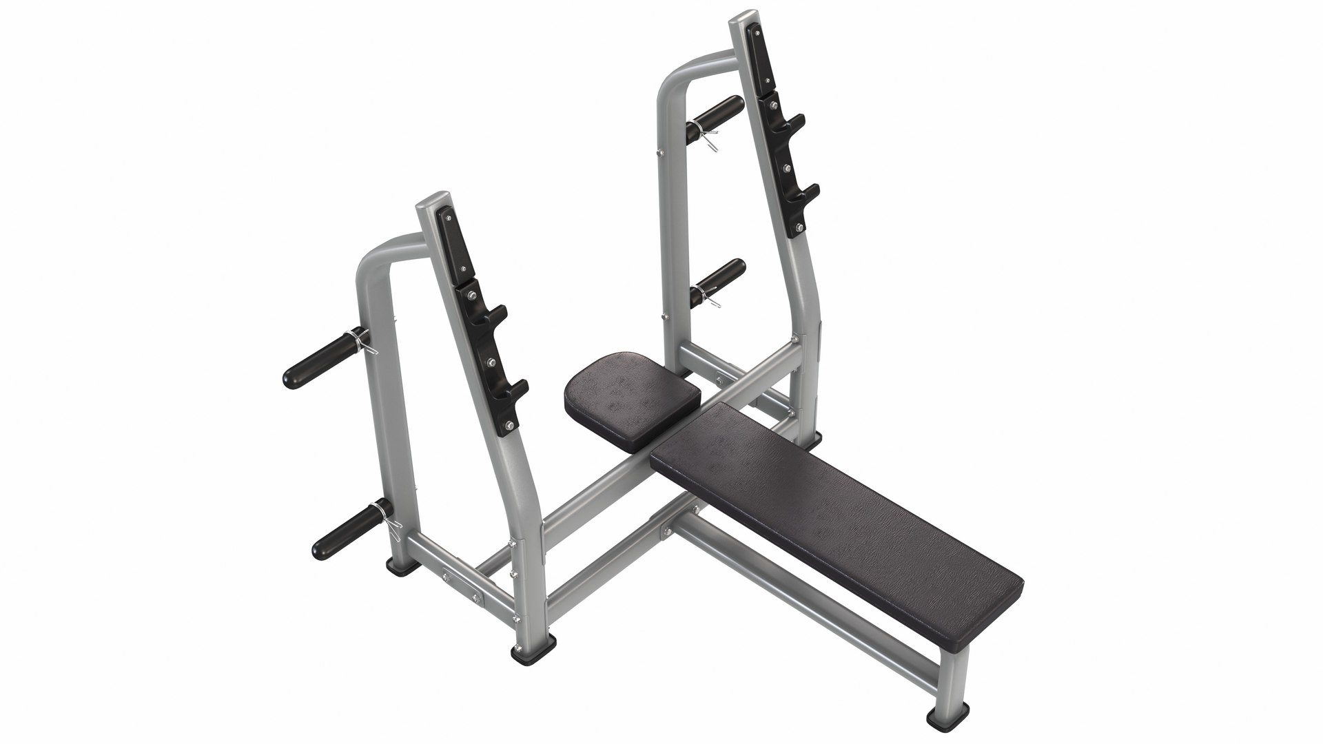 GYM Barbell Bench Press Machine Model - TurboSquid 1824573
