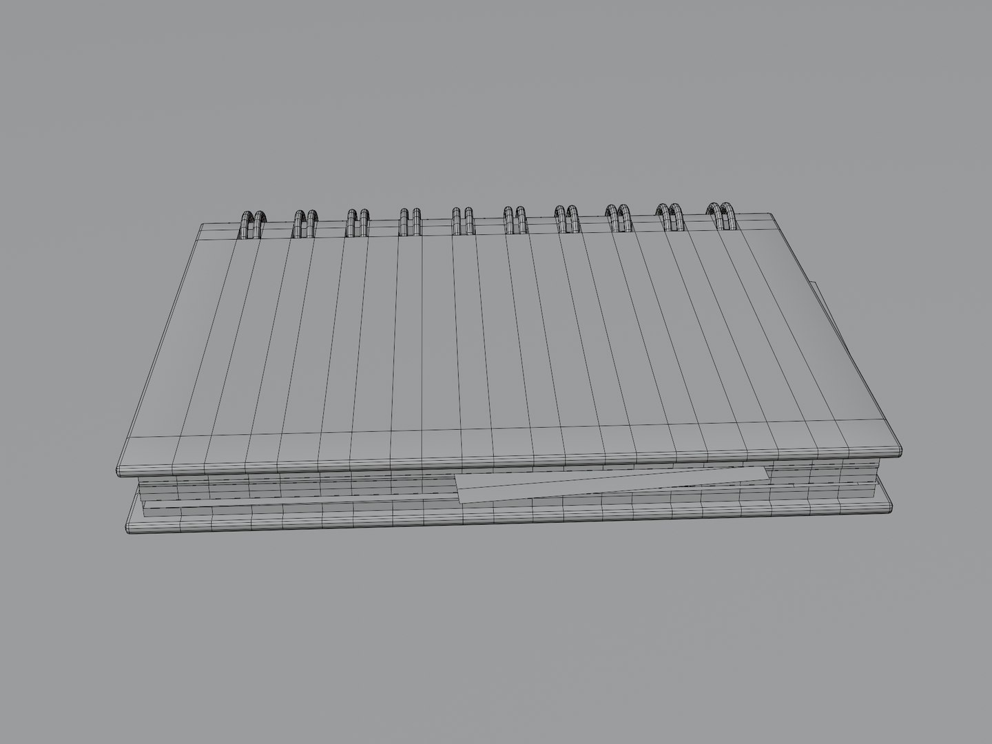3D Notebook Model - TurboSquid 1791677