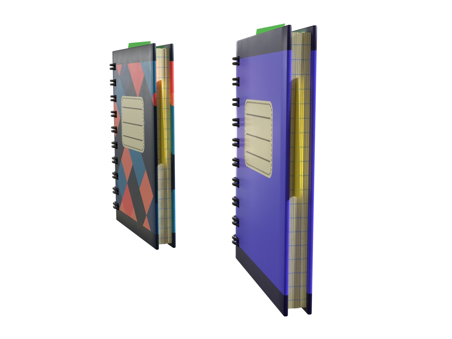 3D Notebook Model - TurboSquid 1791677